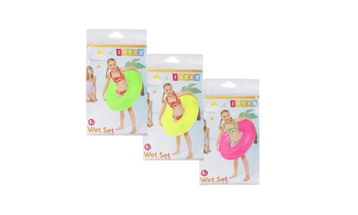 Intex Swim Ring – 91cm (Neon Frost, Assorted) – Hyperli