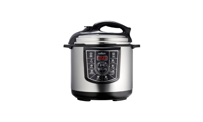 Salton 1000W 6L Electric Pressure Cooker – Hyperli