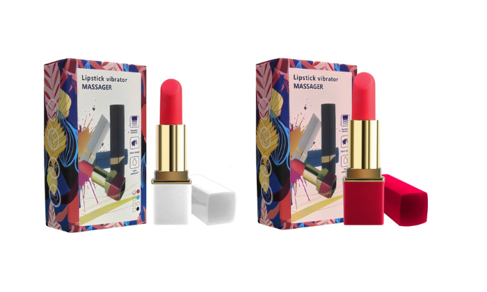10 Frequency Rechargeable USB Female Lipstick Vibrator – Hyperli