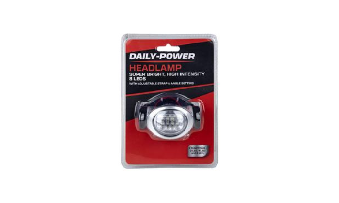 LED Headlamp – 3-Hour Torch & Emergency Light – Hyperli