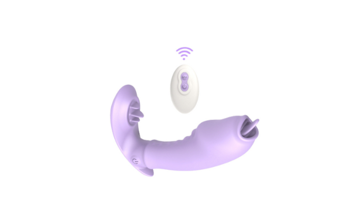 Dual-Action Wearable Vibrator – Tongue & G-Spot Stimulator – Hyperli