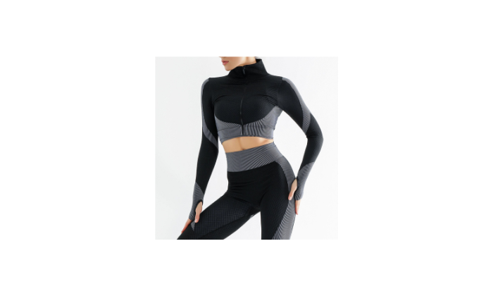 High Waist Long Sleeve Outfit – Hyperli