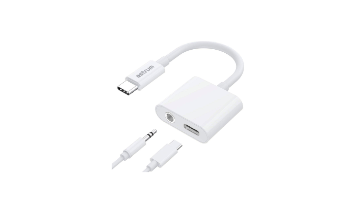 Astrum AS045 USB-C to Audio Aux DAC + USB-C Adapter – Hyperli