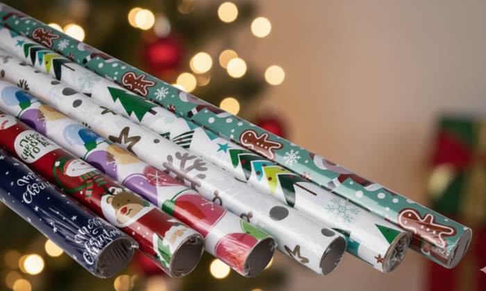 Christmas Gift Wrap 1m x 700mm - Multi-Pack Options – Hyperli