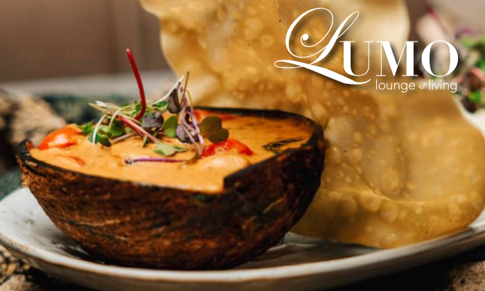 Exclusive 2-Course Dinner for 2 at LUMO lounge & living – Hyperli