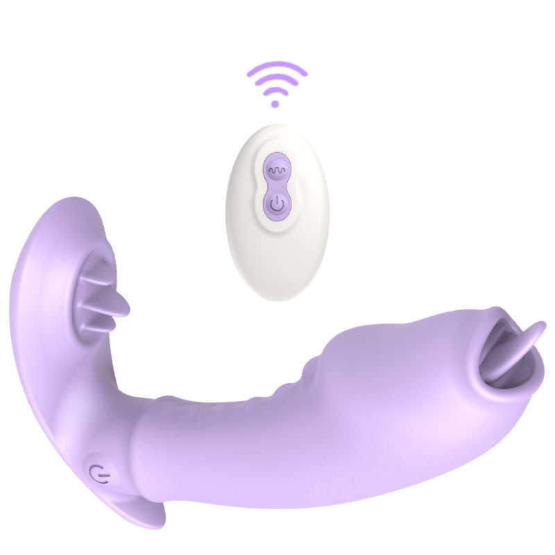 Dual-Action Wearable Vibrator – Tongue & G-Spot Stimulator – Hyperli