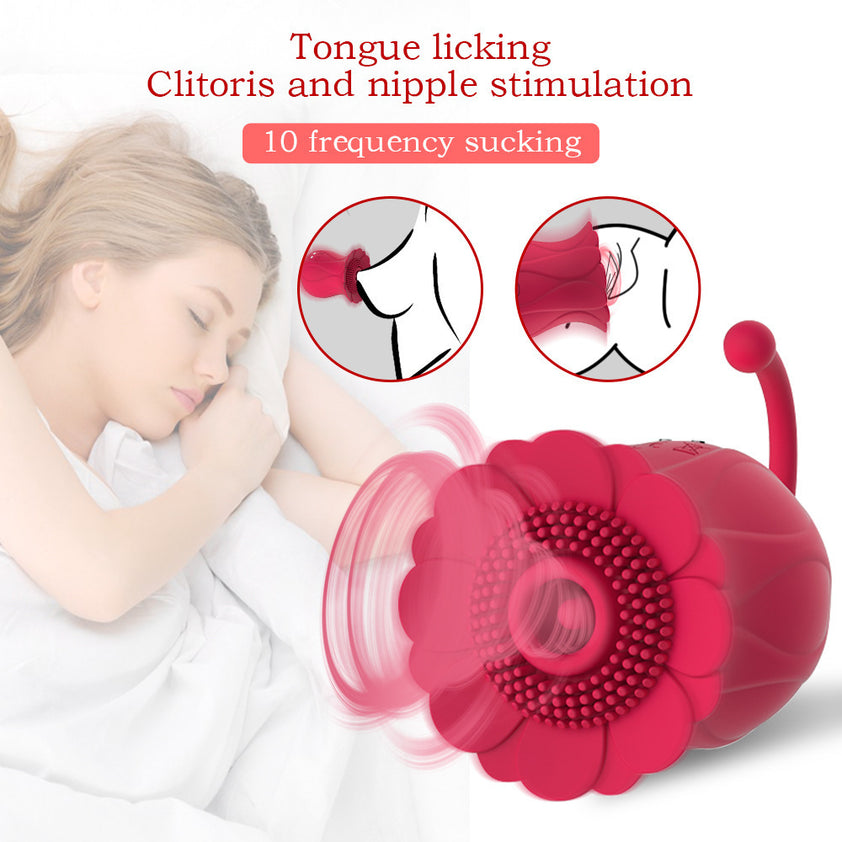 Rose Sucker Clitoral Massage Vibrator – Hyperli