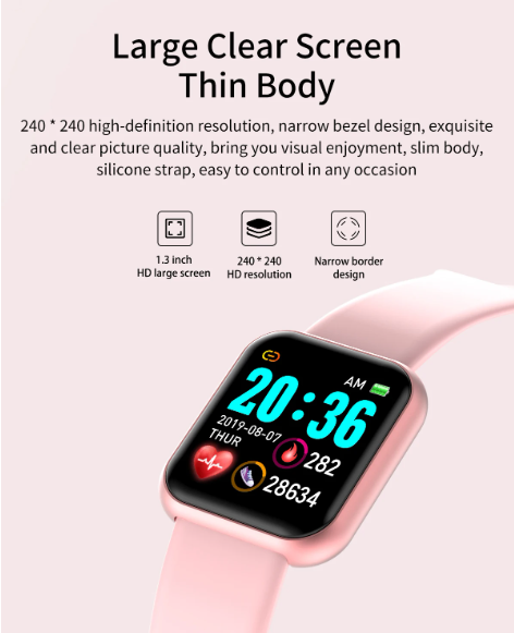 Y68 Fitpro Smartwatch – Hyperli