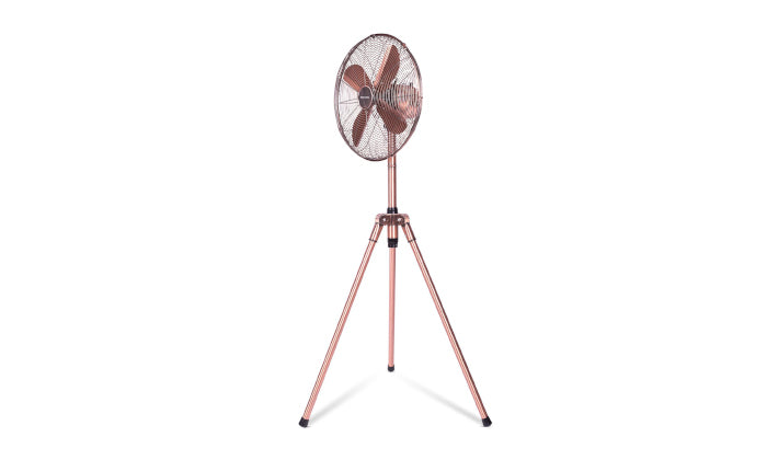 Taurus Fan 3 Speed Height Adjustable Pedestal Steel Copper 40cm 50 W ...