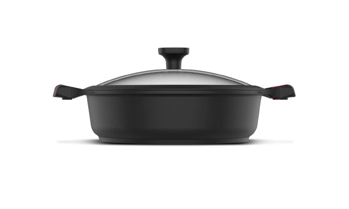 Taurus Pot Cast Aluminium Black 4.1 L "Great Moments Cacerola Baja 28c ...