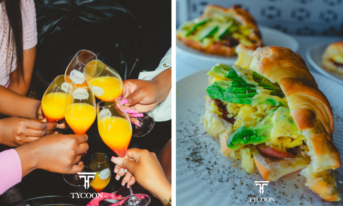 Choice of Breakfast including a Mimosa for 2 or 4 at Tycoon Restaurant ...
