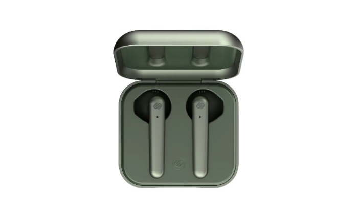 Urbanista Stockholm Plus True Wireless Earbuds - Rose Gold/Olive Green ...